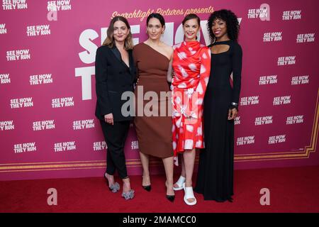 Pearl Chanda, from left, Sian Clifford, Ruth Wilson and Pippa Bennett ...