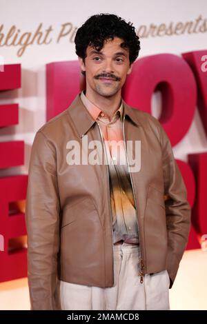 Jacob Fortune-Lloyd poses for photographers upon arrival at the London ...
