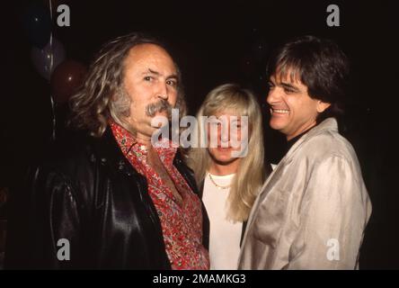 David Crosby with Alan Taylor and Jan Dance Circa 1980's Credit: Ralph ...