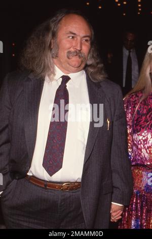 David Crosby December 1988 Credit: Ralph Dominguez/MediaPunch Stock ...