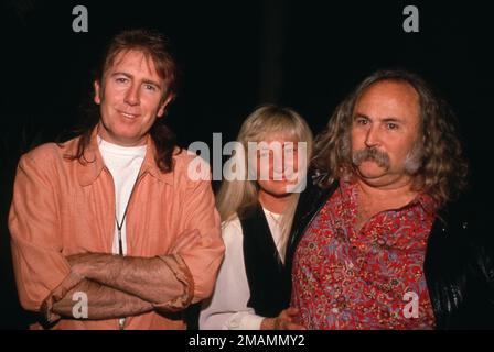 David Crosby with Graham Nash and Jan Dance Circa 1980's Credit: Ralph ...