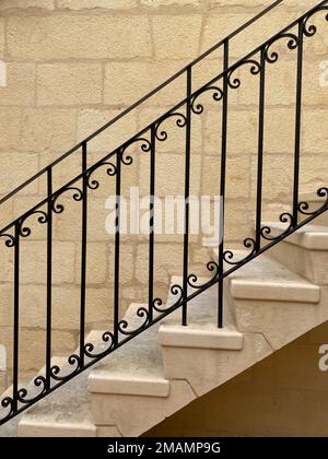 Stone Walkway Construction in Malta Stock Photo - Alamy