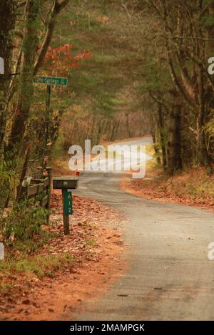 Unpaved mountain road in Amherst County, VA, USA Stock Photo - Alamy