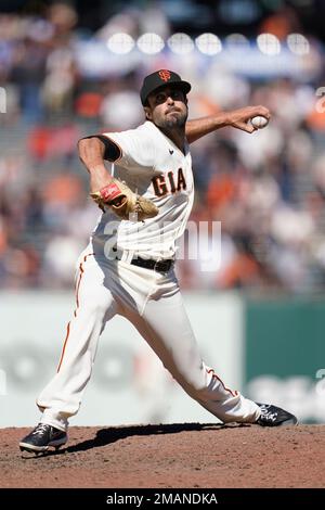 San Francisco Giants pitcher Scott Alexander throws out Baltimore ...