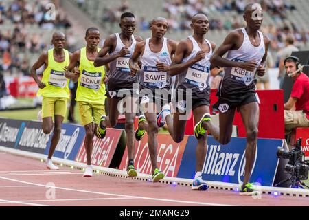 Kenya's Sebastian Kimaru Sawe competes during the One Hour Men at the ...