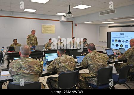 Shown here are Army Officers from various units completing their 2022 ...