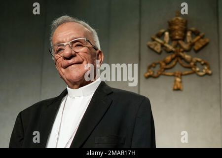 New Cardinal Jorge Enrique Jiménez Carvajal receives the red three ...