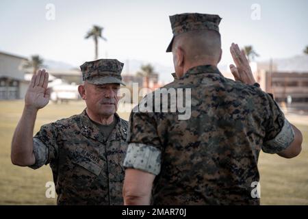 Brigadier General Austin E. Renforth, commanding general of Marine ...