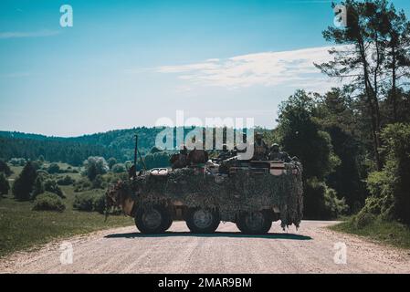 Belgian Armed Forces soldiers assigned to ISTAR COY observe the ...