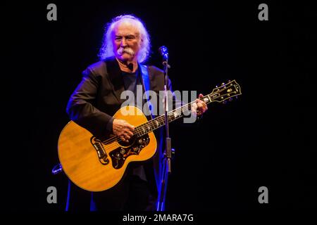 Como, Italy. 10th Dec, 2014. David Crosby, Byrds and Crosby, Stills ...