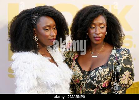 Adamma Ebo, left, and her sister Adanne, co-directors of "Honk for ...
