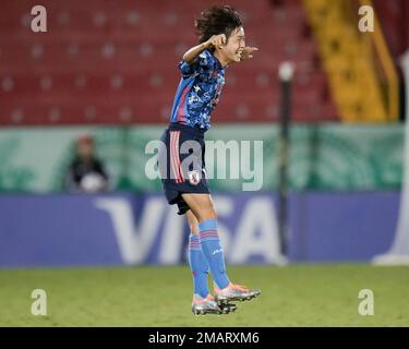 Japan's Maika Hamano celebrates scoring her side's 2nd goal against ...