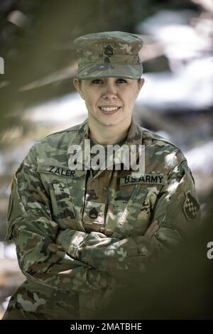 Staff Sgt. Sarah Zaler, a public affairs noncommissioned officer with ...