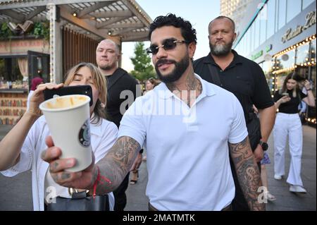 Russian singer and entrepreneur Timur Yunusov, better known as Timati ...