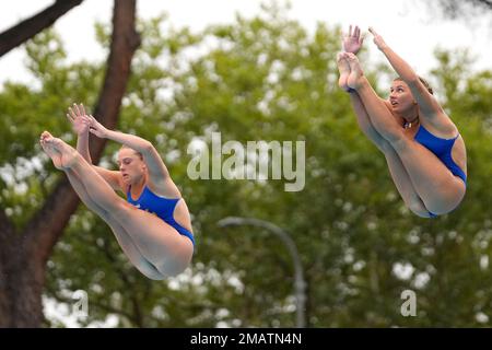 Emilia Garip Nilsson during European Swimming Championships Rome 2022 ...