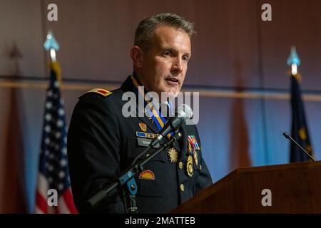 Retirement ceremony for Col. Stephen Schmidt Stock Photo - Alamy