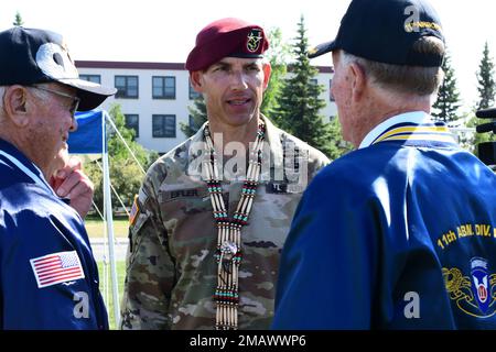 Maj. Gen. Brian Eifler, 11th Airborne Division commanding general ...