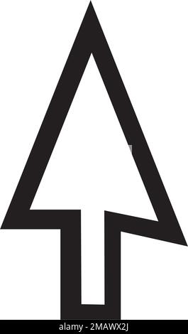 cursor logo stock vektor template Stock Vector Image & Art - Alamy