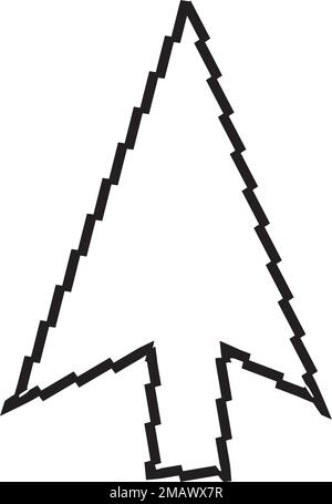 cursor logo stock vektor template Stock Vector Image & Art - Alamy