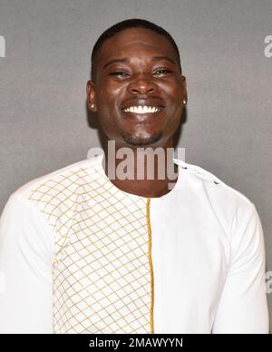 Kier Gaines attends the world premiere of "Beast" at the Museum of ...