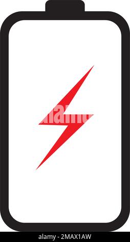 battery icon logo vektor template Stock Vector Image & Art - Alamy