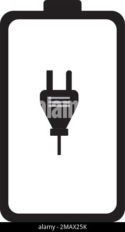 battery icon logo vektor template Stock Vector Image & Art - Alamy