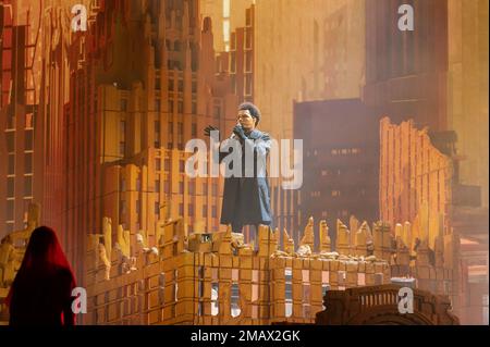 The Weeknd performs during The After Hours Til Dawn Global Stadium Tour ...