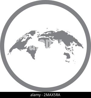 world map logo vektor template Stock Vector Image & Art - Alamy