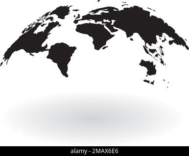 world map logo vektor template Stock Vector Image & Art - Alamy
