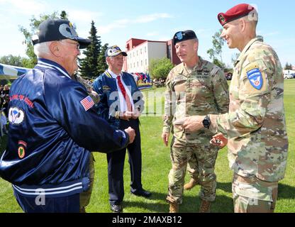 Maj. Gen. Brian S. Eifler, 11th Airborne Division commanding general ...