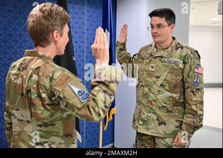 Air Force Maj. Gen. Leah Lauderback, director of intelligence ...