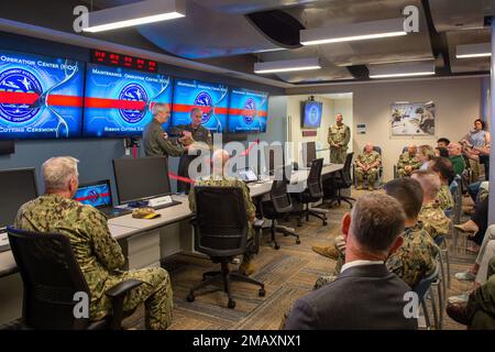 Adm. William Lescher, Vice Chief of Naval Operations, , touring Code ...