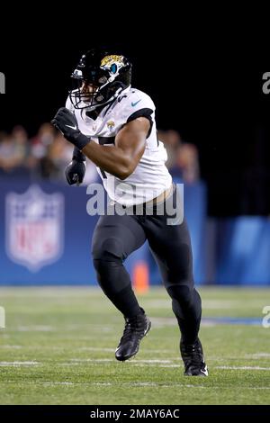 Jacksonville Jaguars defensive end De'Shaan Dixon (47) in action during ...
