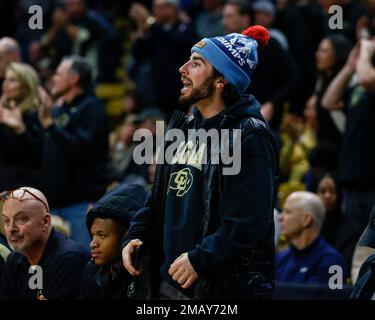 Boulder, CO, USA. 19th Jan, 2023. in the second half of the men's ...
