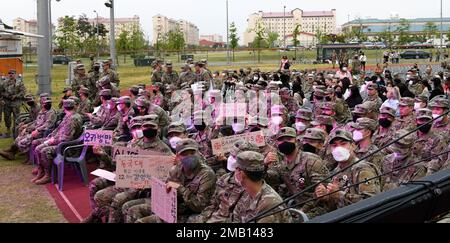 KATUSA and U.S. Soldiers celebrate the 72nd anniversary of the Korean ...