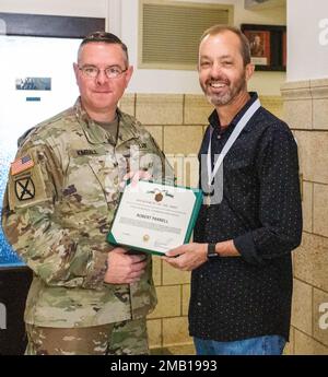 Col. Micheal Kimball, Fires Center of excellence chief of staff ...