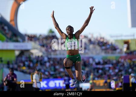 Ruth USORO of Nigeria in the Women's Long Jump - Final at the ...