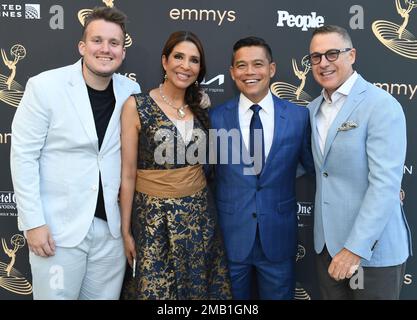 Luc Nixon, from left, Christine Devine, Bob Decastro and Ken Lautsch ...