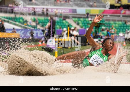 Ruth USORO of Nigeria in the Women's Long Jump - Final at the ...