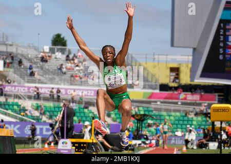 Ruth USORO of Nigeria in the Women's Long Jump - Final at the ...