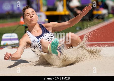Filippa FOTOPOULOU of Cyprus in the Women's Long Jump - Final at the ...