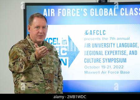 Maxwell AFB, Ala. – Air University Commander and President Major ...