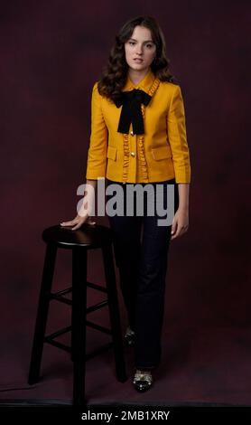 Fina Strazza poses for a portrait to promote the television series ...