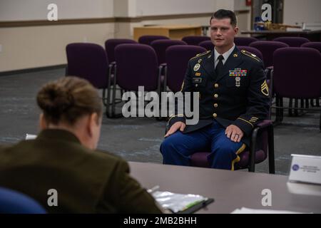Staff Sgt. Lucas Lock, a corrections/detention specialist assigned to ...