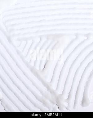 Liquid cream cosmetic smudge texture on a white isolated background ...