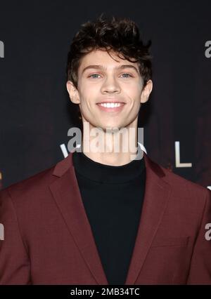 Zack Nelson, at Los Angeles Premiere Of Paramount+'s "Wolf Pack" at ...