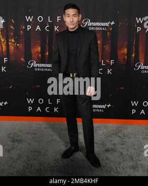Lanny Joon arrives at Paramount+'s WOLF PACK Los Angeles Premiere held ...