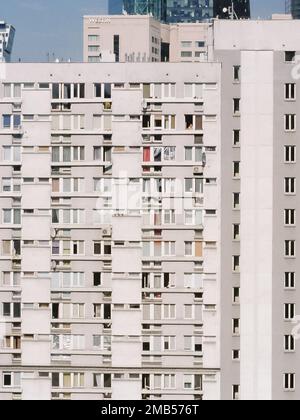 Soviet Housing in Warsaw - Osiedle Za Żelazną Bramą. Analog Photo shot ...