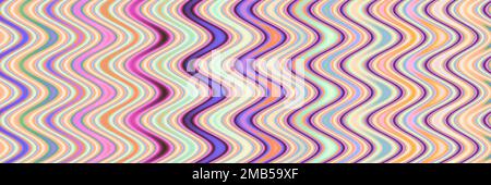 Wave rainbow color abstract widescreen background Stock Photo - Alamy
