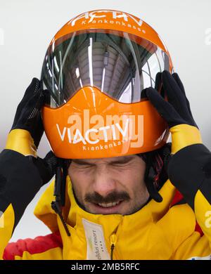 Altenberg, Germany. 20th Jan, 2023. Skeleton: European Championship ...